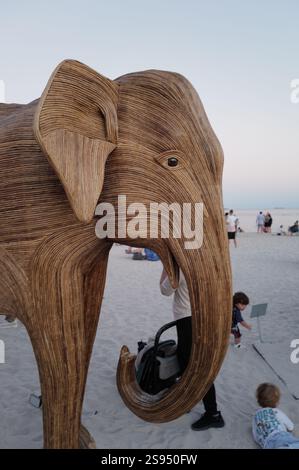 The Great Elephant Migration is a captivating public art installation ...