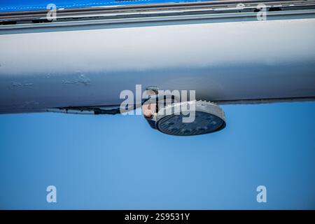 Sailing Precision: Ship Mast and Instruments Stock Photo - Alamy