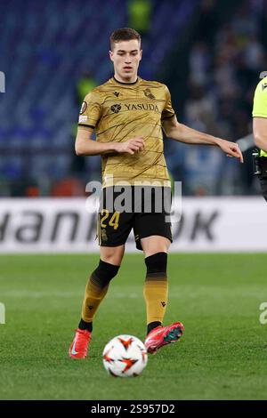 Luka Sucic of Real Sociedad during the UEFA Europa League 2024/25 ...