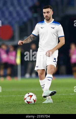Mario Gila (SS Lazio) during the Italian championship Serie A football match between SS Lazio ...