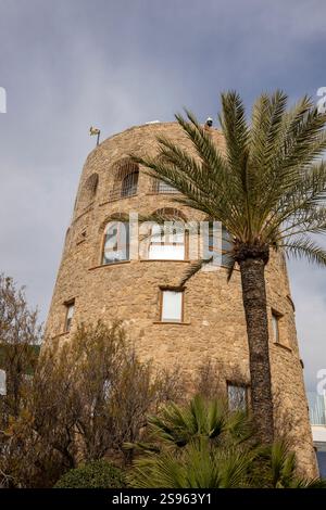 Control tower of luxury yacht and superyacht port tower and Carmen ...