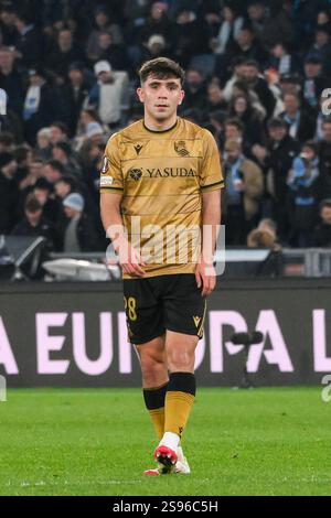 Pablo Marin of Real Sociedad looks on during the LaLiga EA Sports match ...