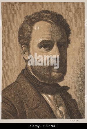 Constantin Hansen, Portræt af Wilhelm Marstrand, 1852 Stock Photo - Alamy