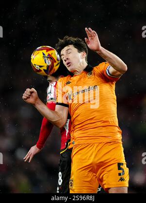 Sheffield United's Thomas Cannon during the Sky Bet Championship match ...