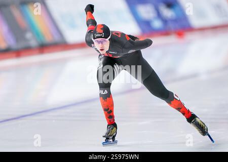 CALGARY, CANADA - JANUARY 24: Brooklyn McDougall of Canada competing ...