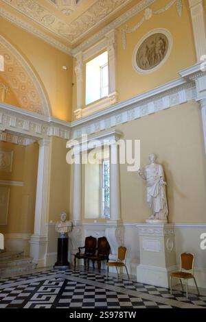 Great Hall of Syon House, London home of the Dukes of Northumberland ...
