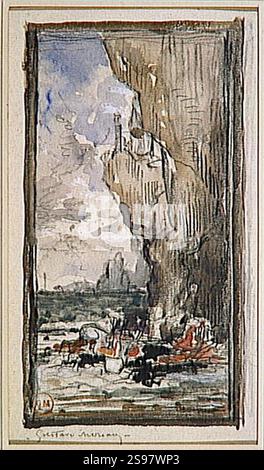 Gustave Moreau - Mort de Sapho Stock Photo - Alamy