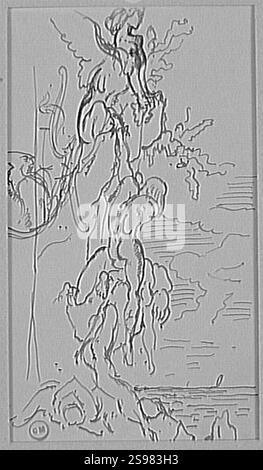 Gustave Moreau-Le sphinx-Des. 811 Stock Photo - Alamy