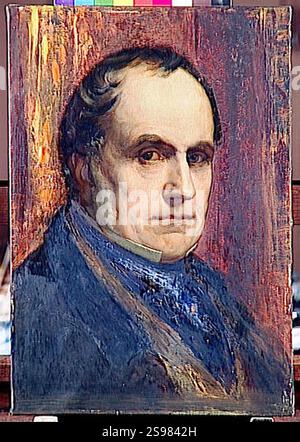Gustave Moreau-Portrait de Louis Moreau-Des. 12829 Stock Photo - Alamy