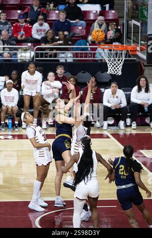 Notre Dame forward Maddy Westbeld (21) shoots during the first half of an NCAA college ...