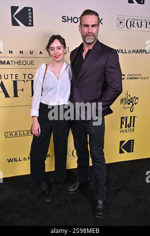 Erin McIntosh and David Meadows arriving to American Cinematheque's 4th Annual Tribute To The ...