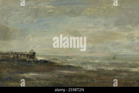 Havenhoofd - Louis Artan Stock Photo - Alamy