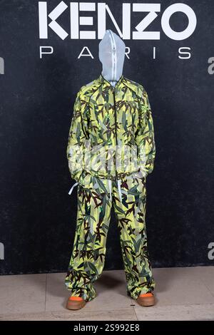 Matteo Sinet attending the Kenzo Menswear Fall-Winter 2025/2026 show as ...