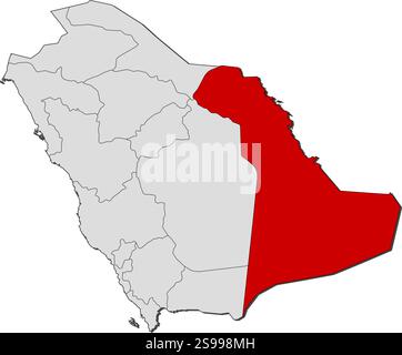 Eastern Province (Regions of Saudi Arabia, Kingdom of Saudi Arabia, KSA ...