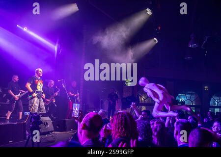 Zagreb, Croatia, 24. 01. 2025. - The performance of Savrseni Marginalci ...