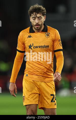 Matt Crooks of Hull City during the Sky Bet Championship match Hull ...