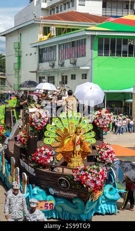 2025 Float, moving vehicle installation representing local Santo Nino ...