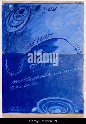 Hilma af Klint. Primordial Chaos, No. 16. 1906-07 Stock Photo - Alamy