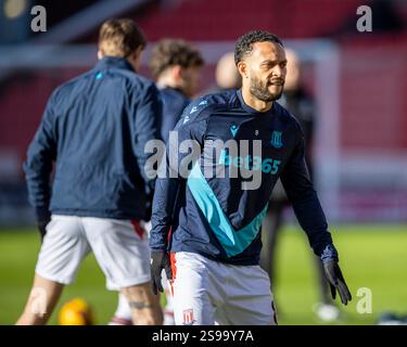 Lewis Baker of Stoke City during the Sky Bet Championship match Norwich ...