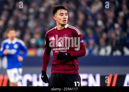 GELSENKIRCHEN, NETHERLANDS - JANUARY 25: Jens Castrop of 1. FC Nurnberg ...