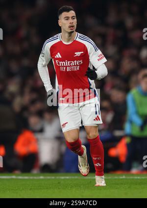 Gabriel Martinelli of Arsenal in action during the UEFA Champions ...