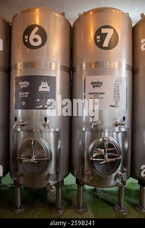 Howling Hops Brewery Taproom in Hackney Wick, East London, September ...