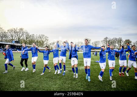 VEENENDAAL, 25-01-2025, Sportpark Panhuis, Dutch second division ...