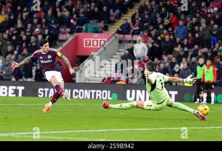 Newcastle United's Sandro Tonali (left) and Brighton and Hove Albion's ...