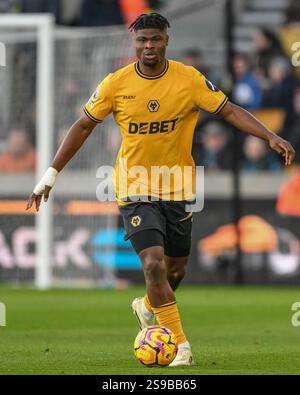 Wolverhampton Wanderers' Emmanuel Agbadou during the Premier League ...