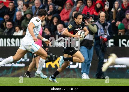 Ange Capuozzo of Toulouse during the French championship Top 14 rugby ...