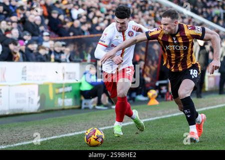 Connor Barrett of Walsall controls the ball during the Sky Bet League 2 ...