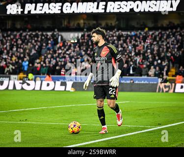 25th January 2025; Molineux Stadium, Wolverhampton, West Midlands ...