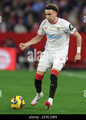 Ruben Vargas of Sevilla FC in action during the Spanish league, LaLiga ...