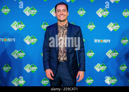 HILVERSUM - Floris Gobel on the green carpet prior to the presentation ...