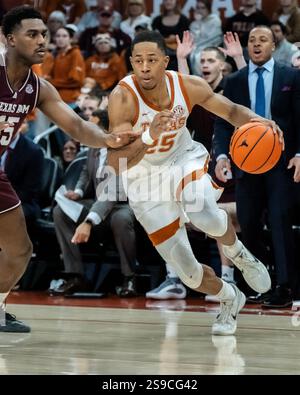 Jan 25, 2025. Jason Kent (25) of the Texas Longhorns in action vs the ...