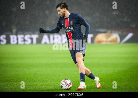 Khvicha Kvaratskhelia of Paris during the French championship Ligue 1 ...