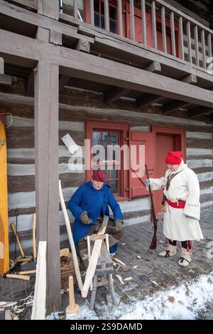 Nouvelle Annee, French colonial outpost Stock Photo - Alamy