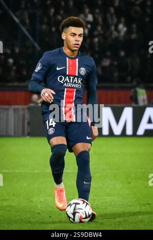 Paris Saint Germain's Desire Doue arrives at the UNFP (French player's ...