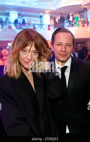 Trystan Pütter und Heike Makatsch bei der Festivaleröffnung und der ...