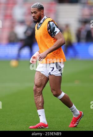 Southampton, England, January 25th: Joelinton of Newcastle United ...