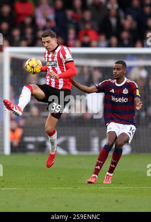Jan Bednarek of Southampton during the Premier League match at St Mary ...