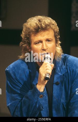 Peter Hofmann, Tenor, Opernsänger, Rocksänger, zu Gast in einer ...