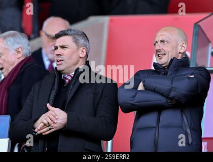 Stoke City Director of Football Jonathan Walters arrives to the stadium ...