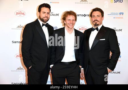 Tim Fehlbaum, Moritz Binder und Alex David bei der Oscar Verleihung ...