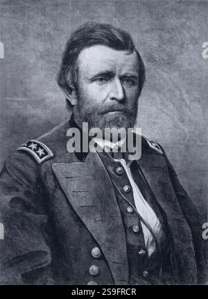 Ulysses S. Grant 1867 Stock Photo - Alamy