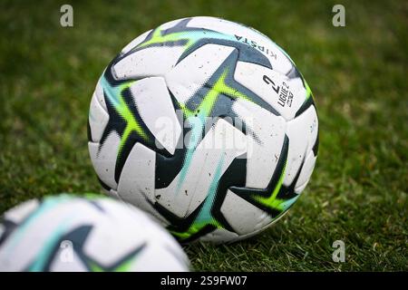 illustration during the Ligue 2 BKT match between Guingamp and Le Mans ...