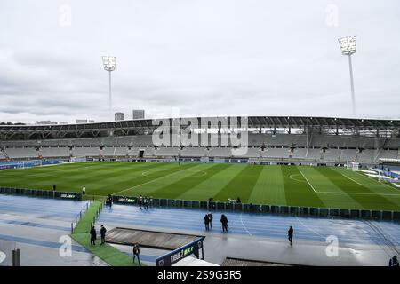 during the Ligue 2 BKT match between Dunkerque and Paris FC at Marcel ...