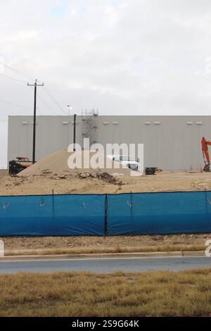The first of five massive hyperscale data center buildings is under ...