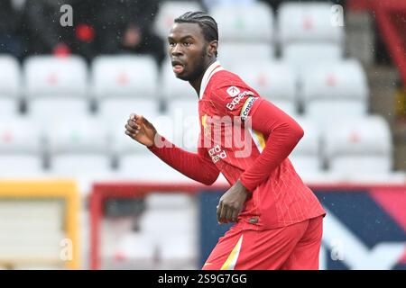 Michael Laffey (8 Liverpool) during the Premier League 2 match between ...