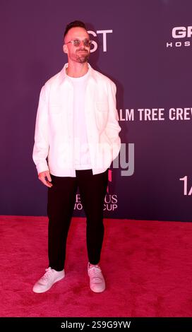 HALLANDALE, FLORIDA - JANUARY 25: Jon George, Rufus Du Sol attends ...